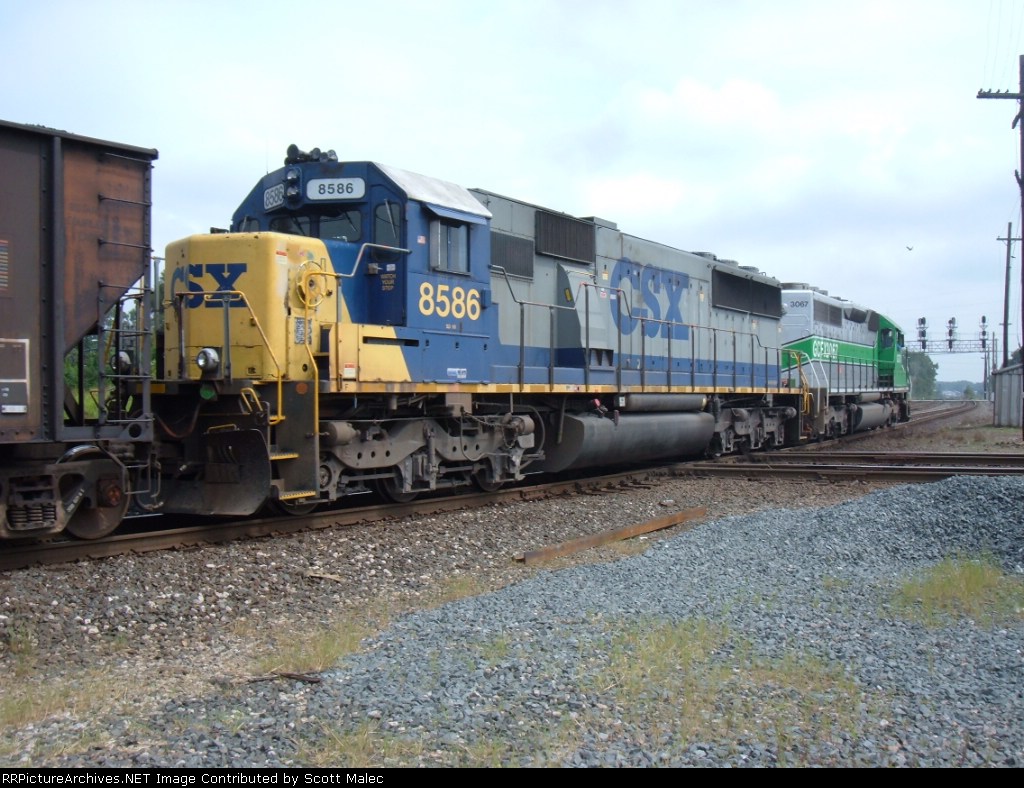 GCFX 3067 & CSX 8586